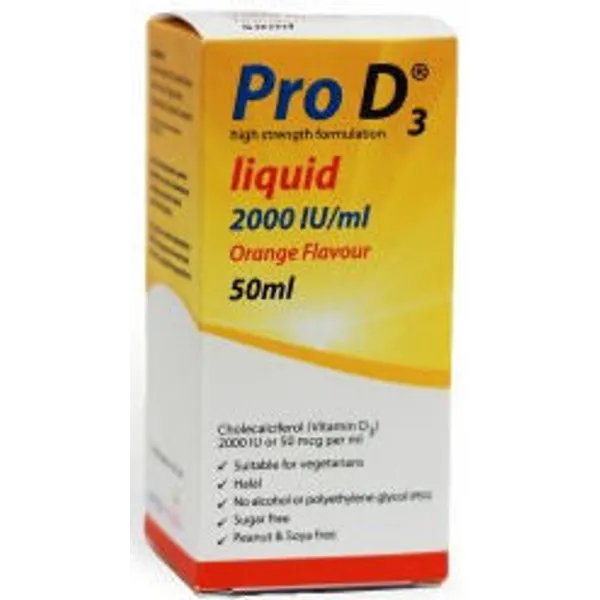 Pro D3 Liquid 2000 IU/ml 50ml