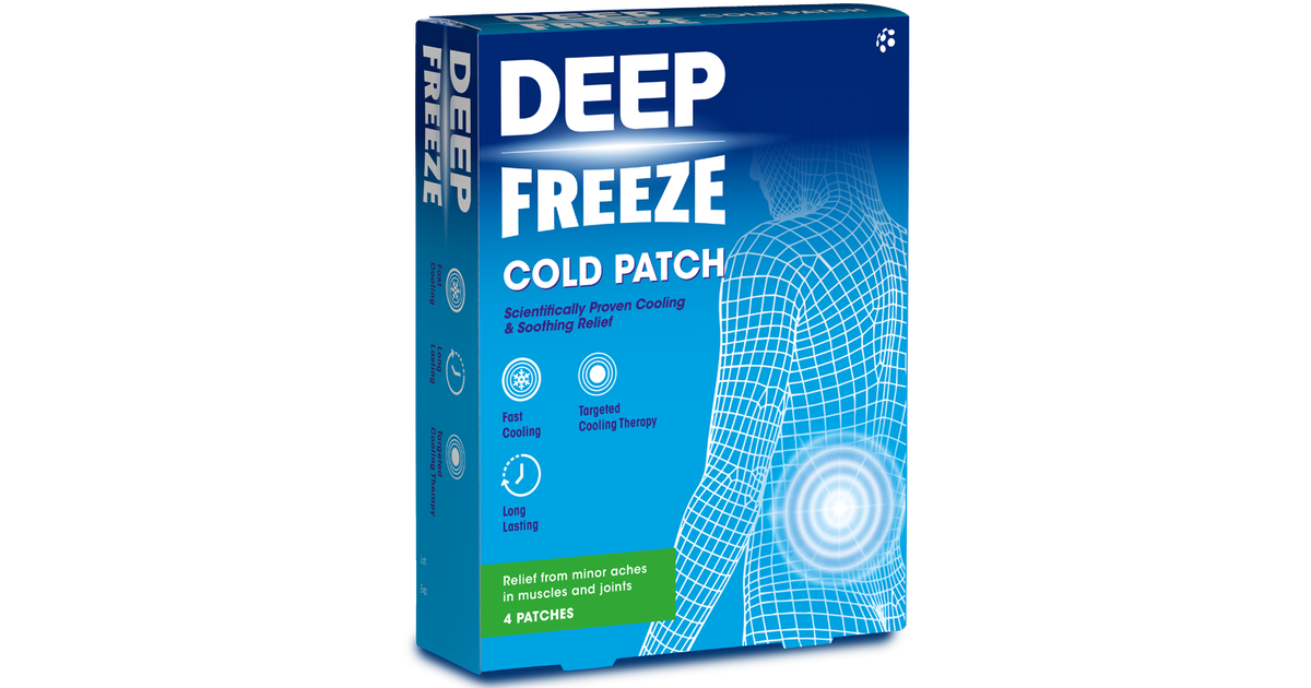 Deep Freeze Cold Patches Pack of 4