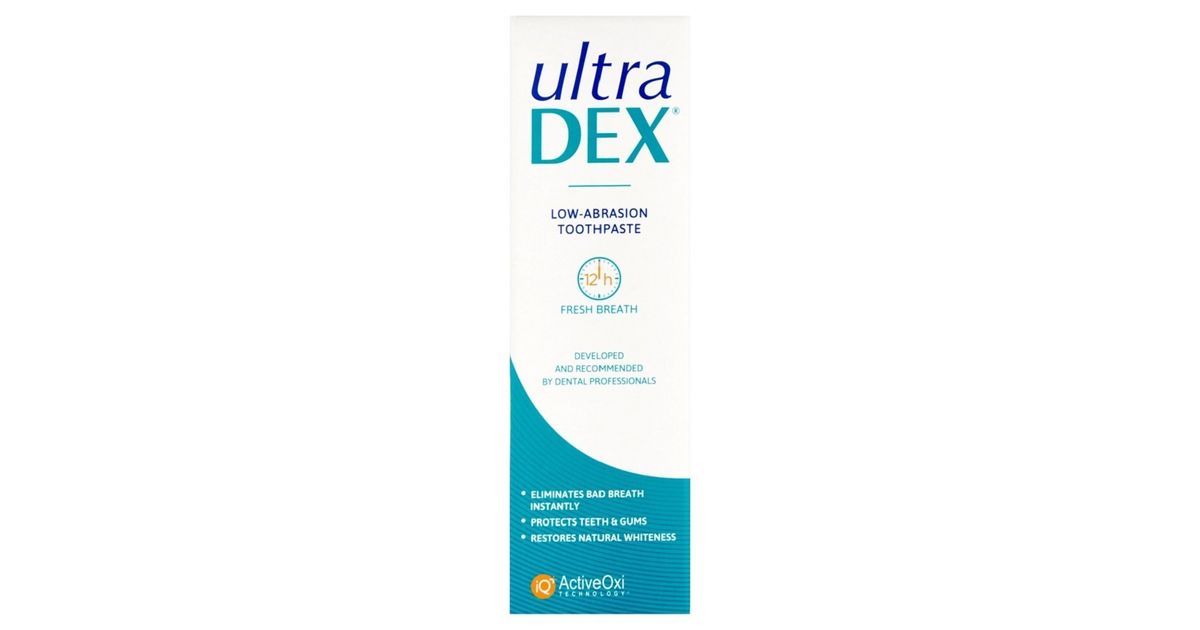 UltraDEX Low-Abrasion Toothpaste 75ml