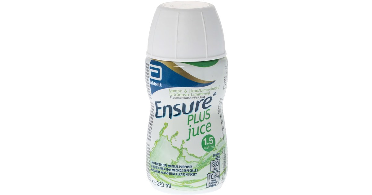 Ensure Plus Juce Lemon & Lime 220ml
