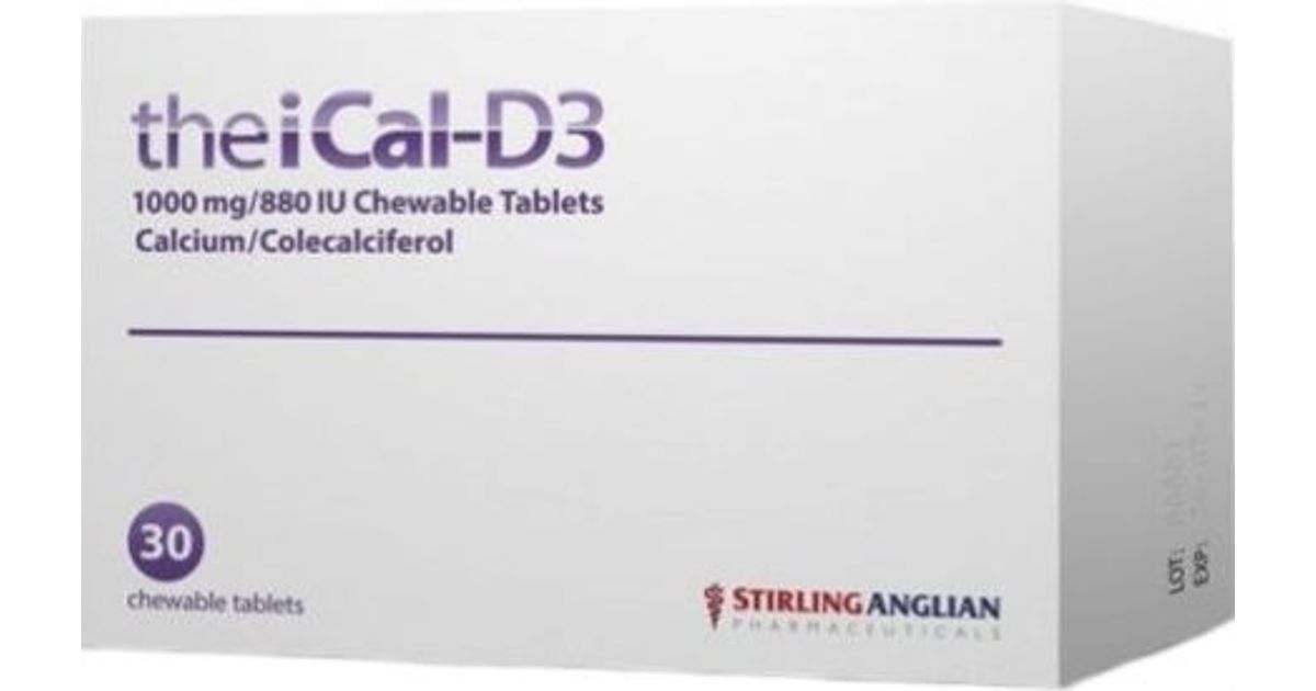 TheiCal-D3 Chewable Tablets Pack of 30