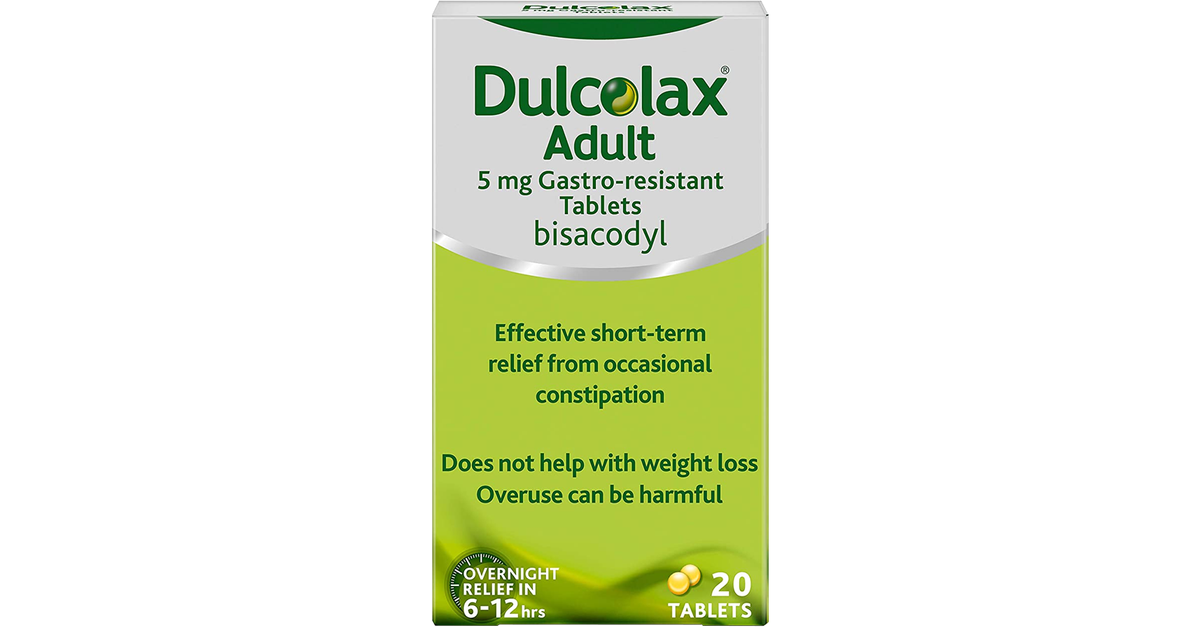 Dulcolax Adult Laxative Tablets Pack of 20