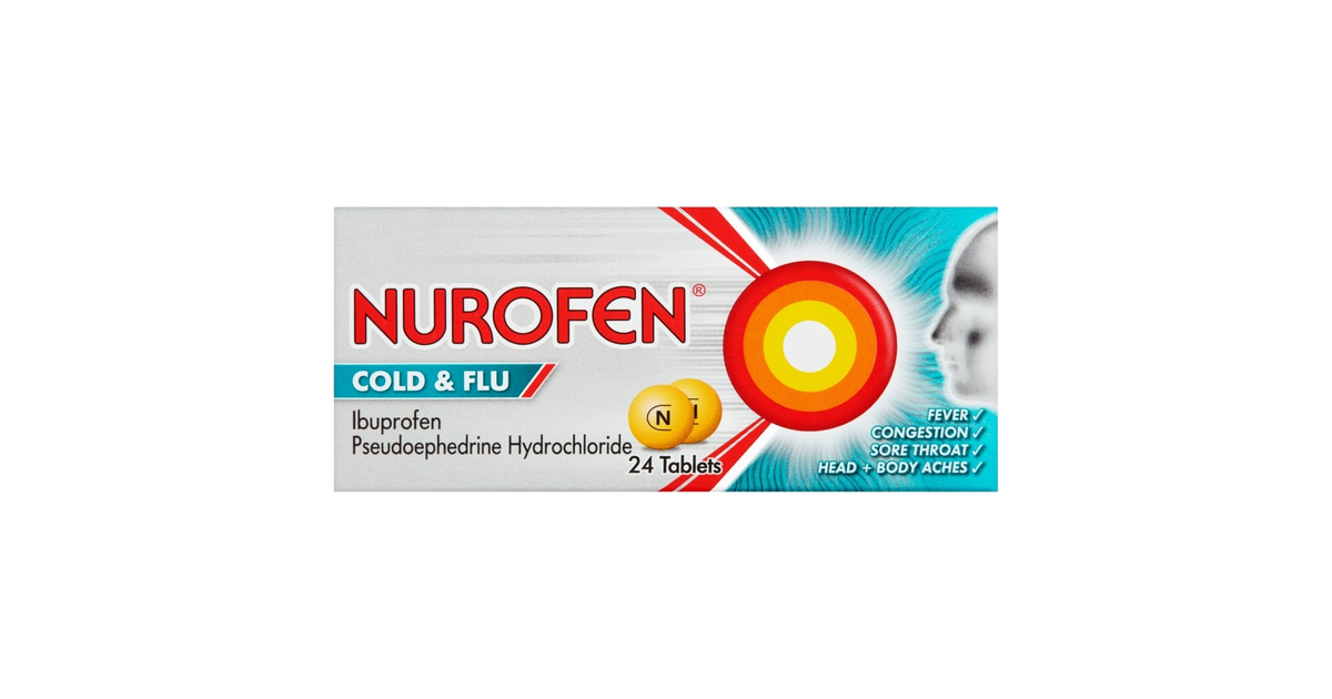 Nurofen Cold & Flu: Fast UK Relief for Blocked Nose & Pain