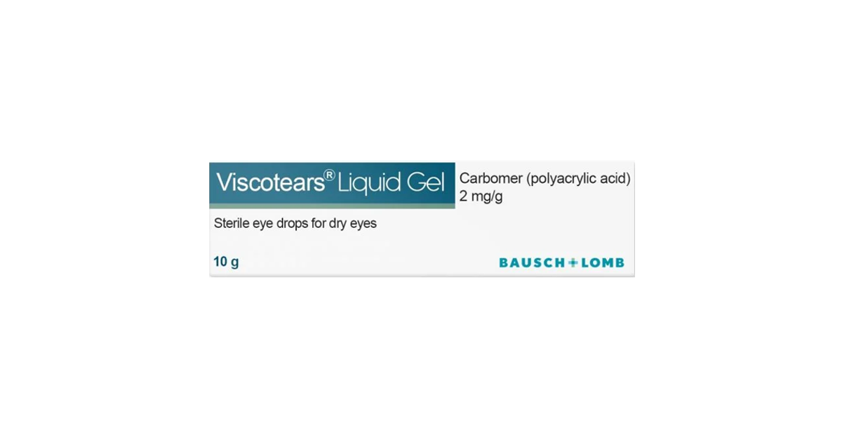 Viscotears Liquid Gel for Dry Eyes 10g