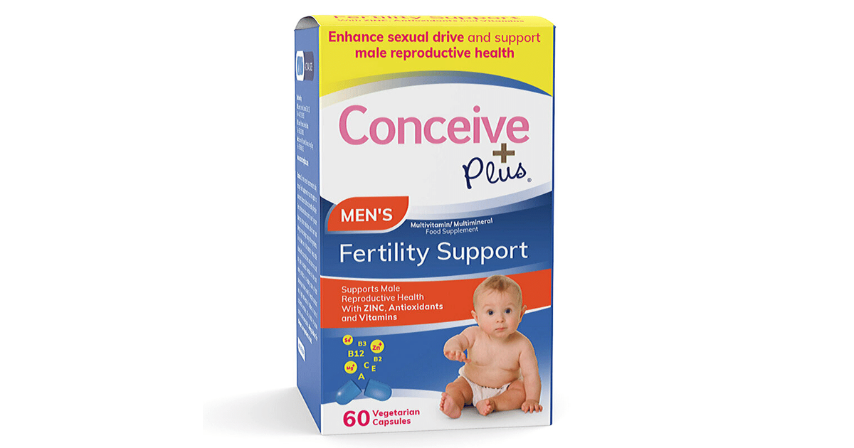 Conceive Plus Men’s Fertility Support Capsules Pack of 60