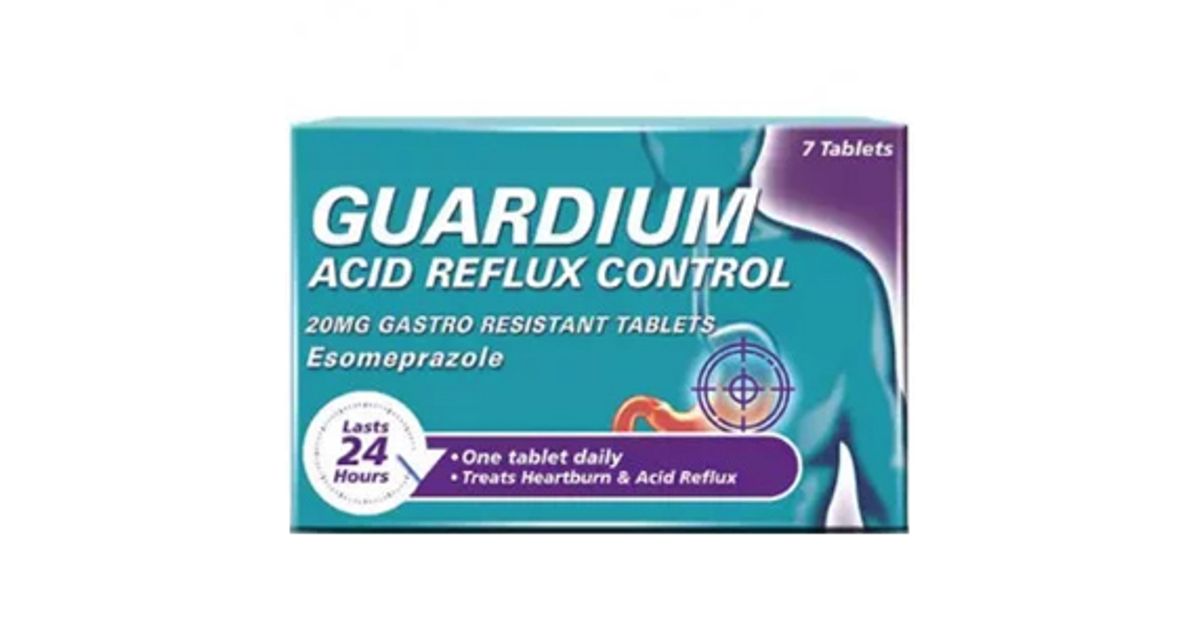 Guardium Acid Reflux Control Tablets Pack of 7