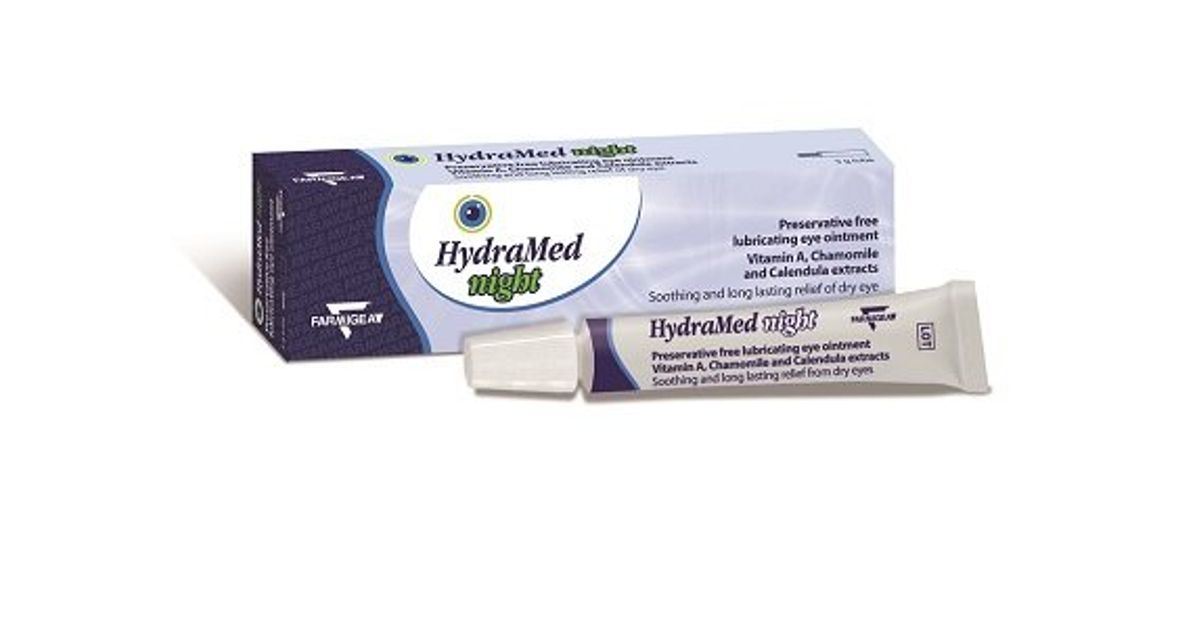 Hydramed Night Eye Ointment Preservative Free 5g