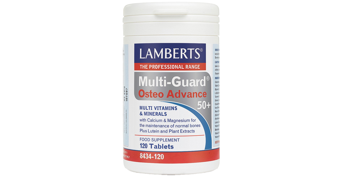 Lamberts Multi-Guard Osteo Advance 50+ Tablets Pack of 120