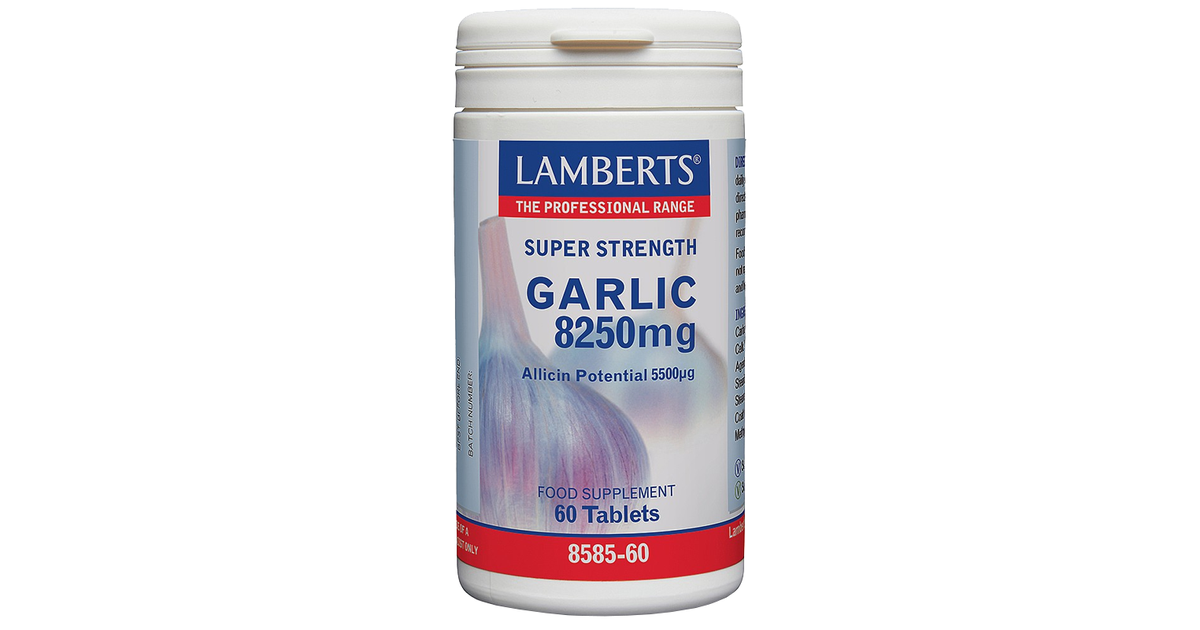 Lamberts Garlic Tablets 60: High Strength, Odour-Reduced