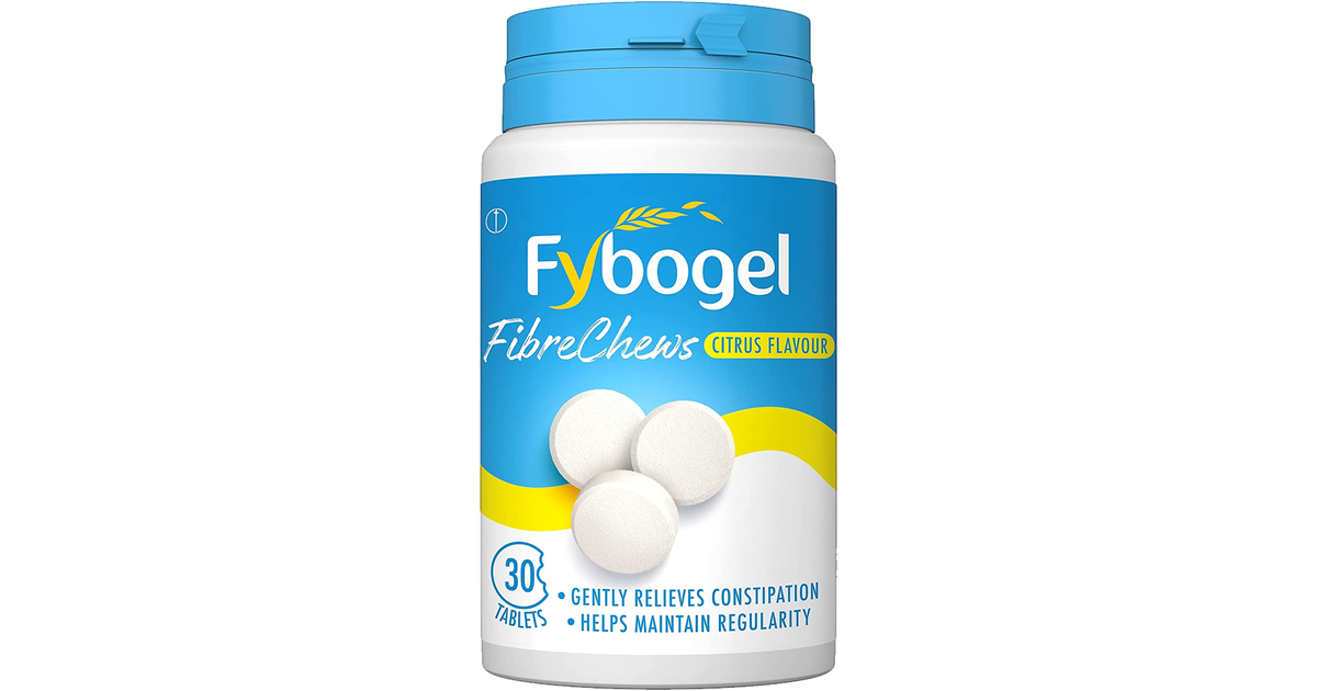Fybogel Fibre Chews Citrus Flavour 30 Tablets