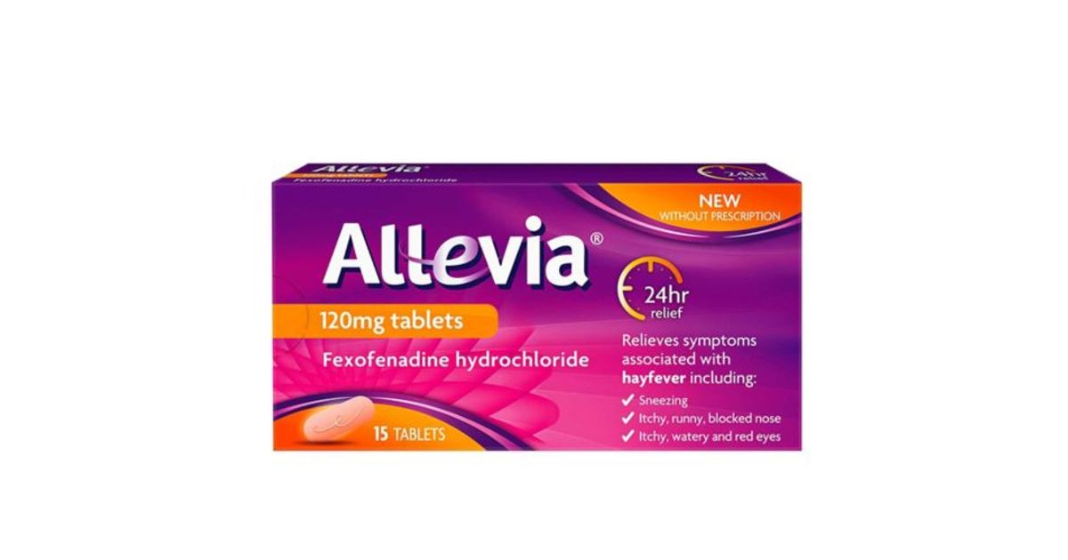 Allevia 120mg Tablets Pack of 15