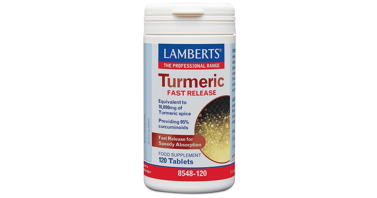 Lamberts Turmeric Fast Release Tablets Pack of 120