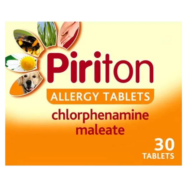 Piriton Allergy Tablets Pack of 30