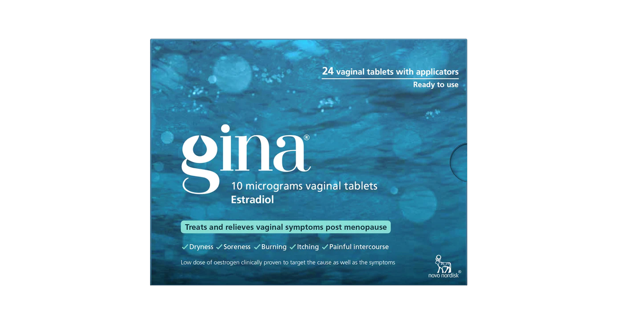 Gina Vaginal Tablets Pack of 24
