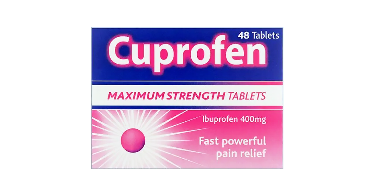Cuprofen 400mg Tablets Pack of 48