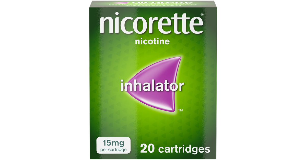 Nicorette 15mg Inhalator: Stop Smoking Aid & Nicotine Relief