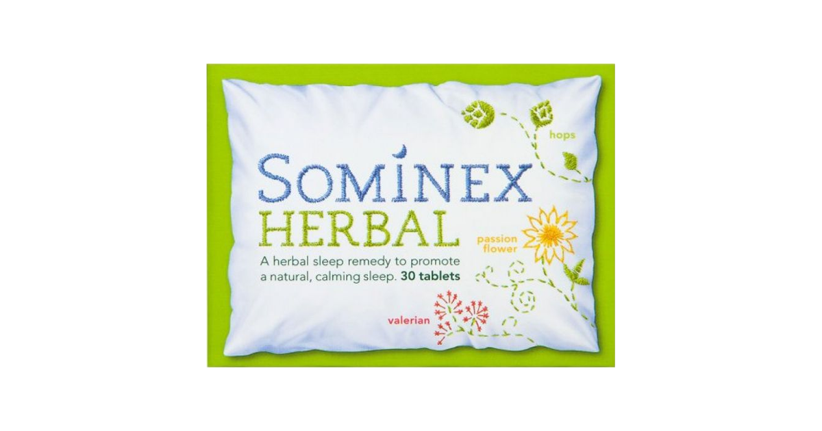 Sominex Herbal Tablets - Pack of 30 | Weldricks