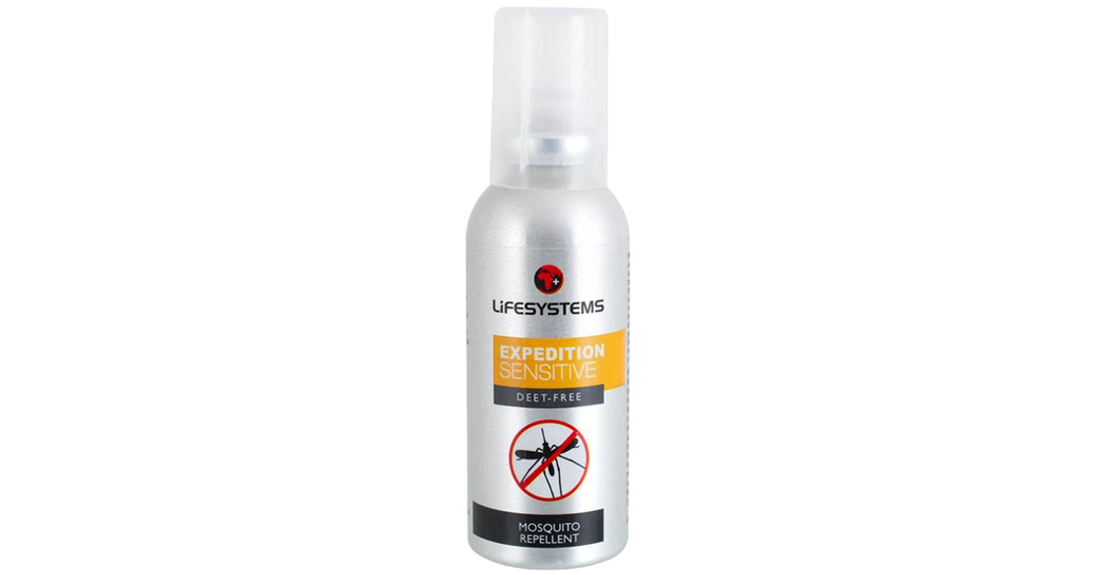 Lifesystems Expedition Sensitive DEET Free Mosquito Repellent Spray 50ml