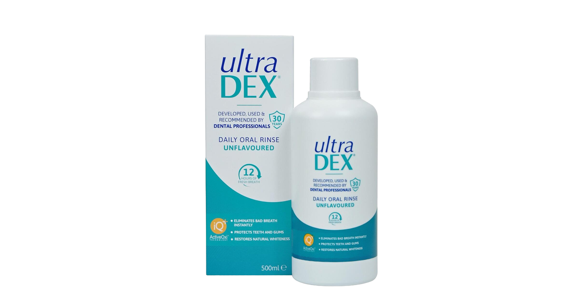 UltraDEX Daily Oral Rinse Unflavoured 500ml