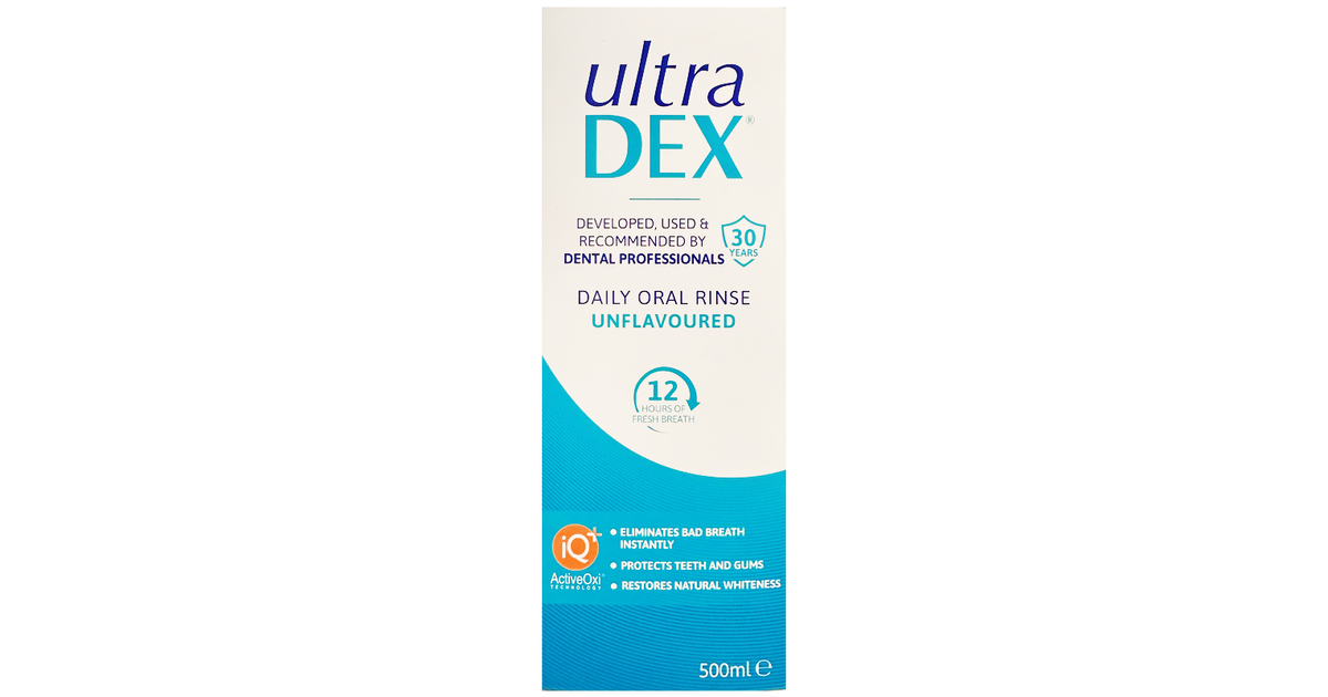 UltraDEX Daily Oral Rinse Unflavoured 500ml