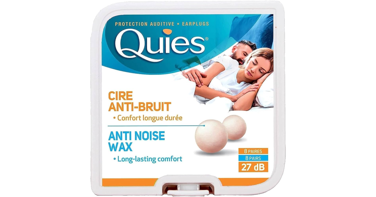 Quies Wax Ear Plugs Pack of 8 | Weldricks Pharmacy