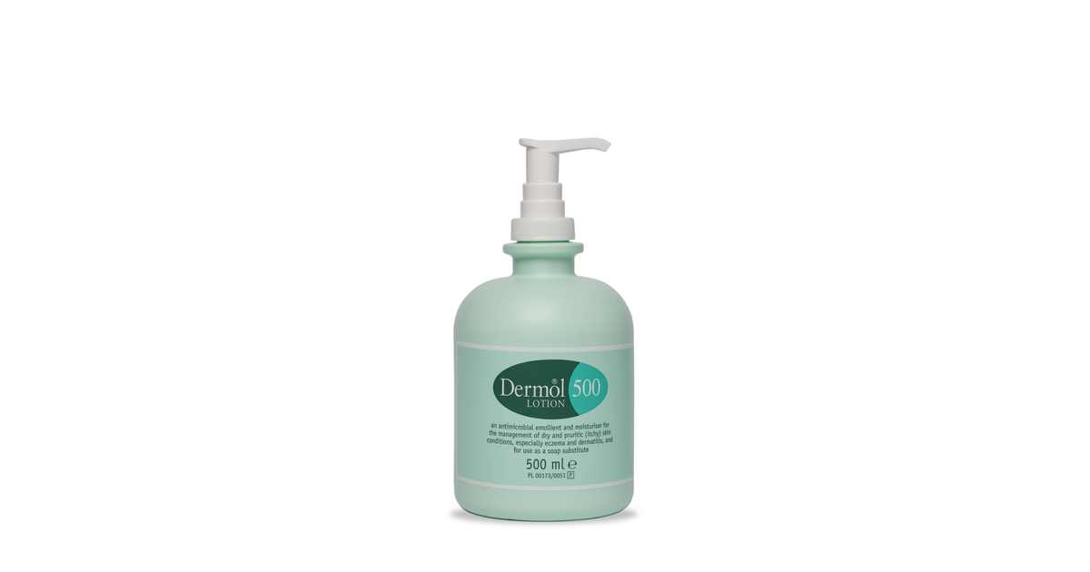 Buy Dermol 500 Lotion 500ml for Dry Skin, Eczema & Dermatitis