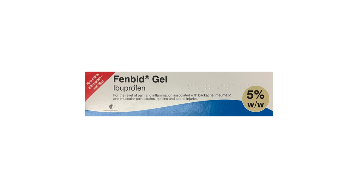 Fenbid Ibuprofen Gel 30g