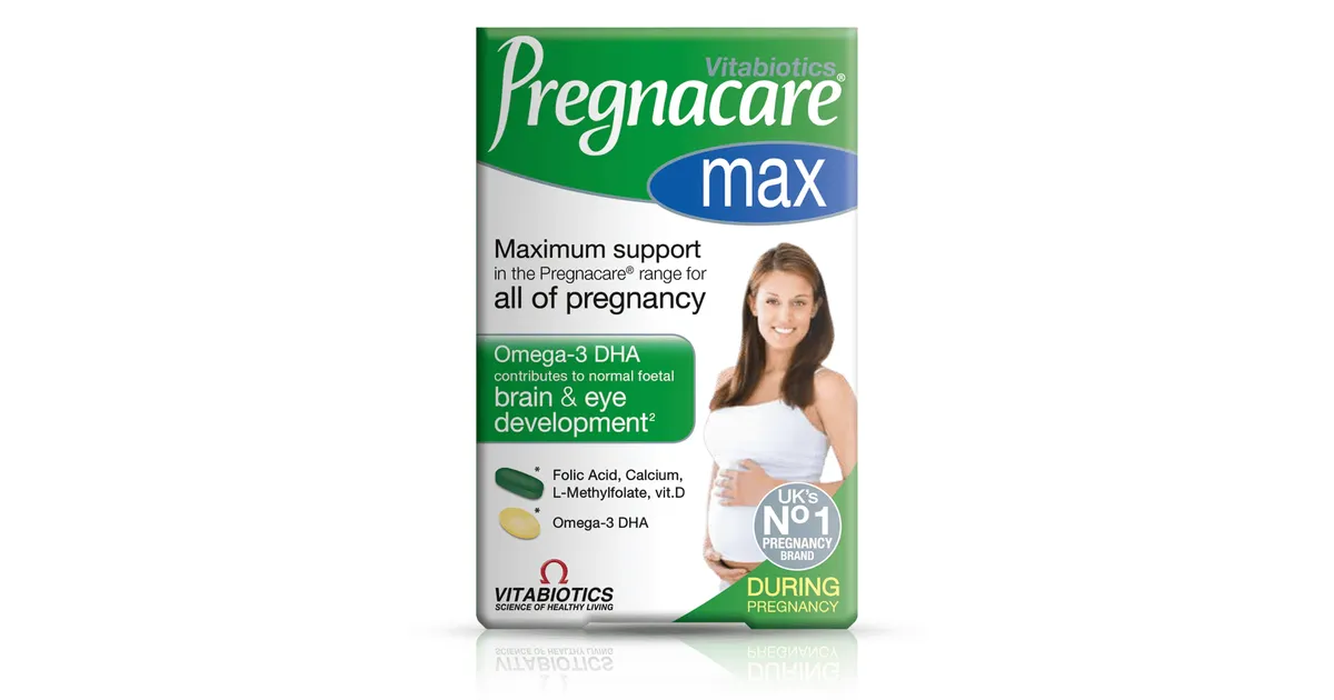 Pregnacare Max Tablets Plus Omega 3 Capsules Pack of 84