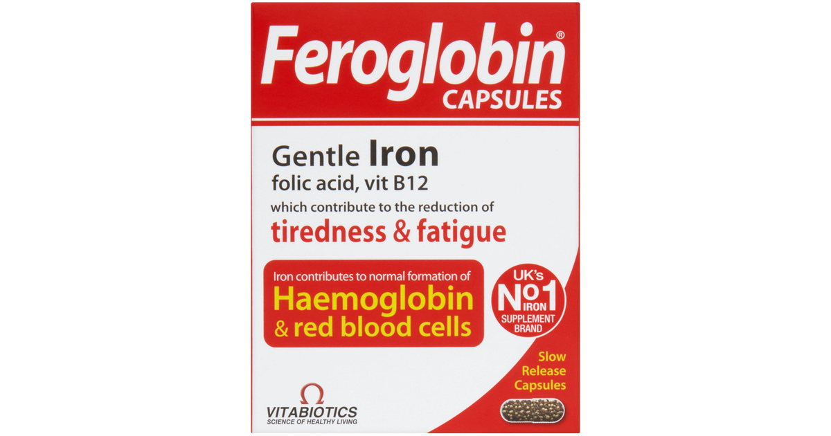 Feroglobin Capsules Pack of 30