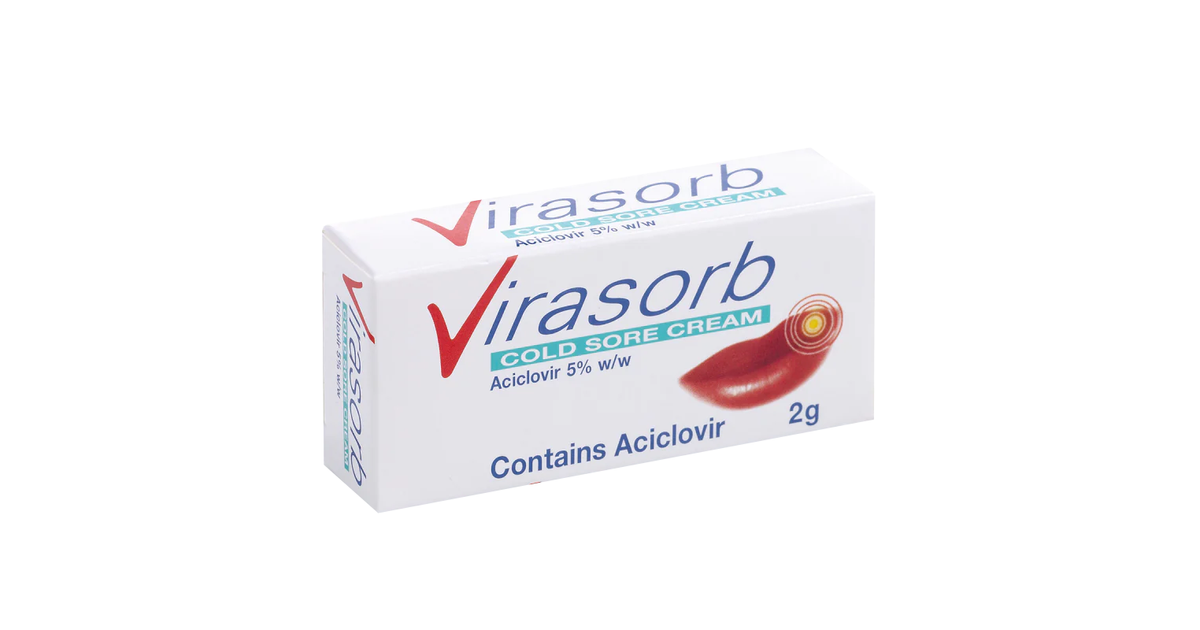 Virasorb Cold Sore Cream 2g