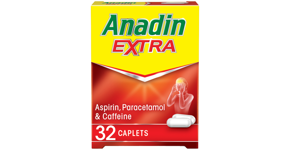 Anadin Extra Caplets Pack of 32