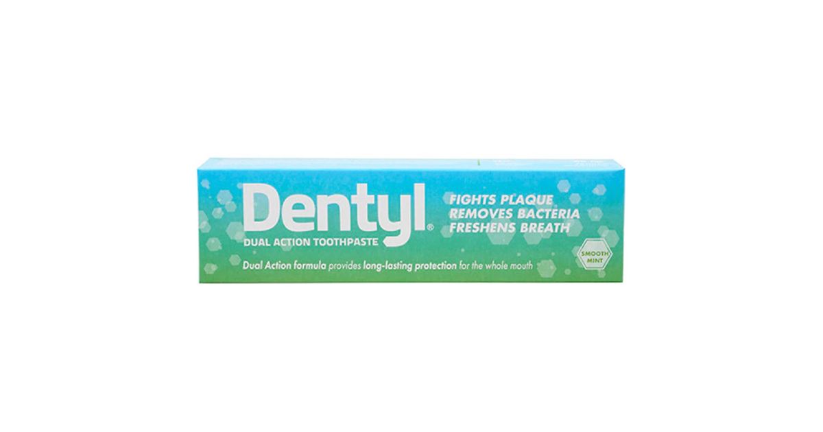 Dentyl Dual Action Toothpaste Smooth Mint 75ml