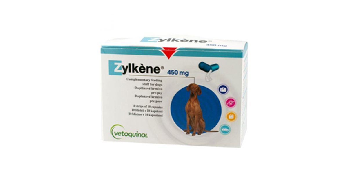 Zylkene Capsules for Large Dogs 450mg Pack of 20