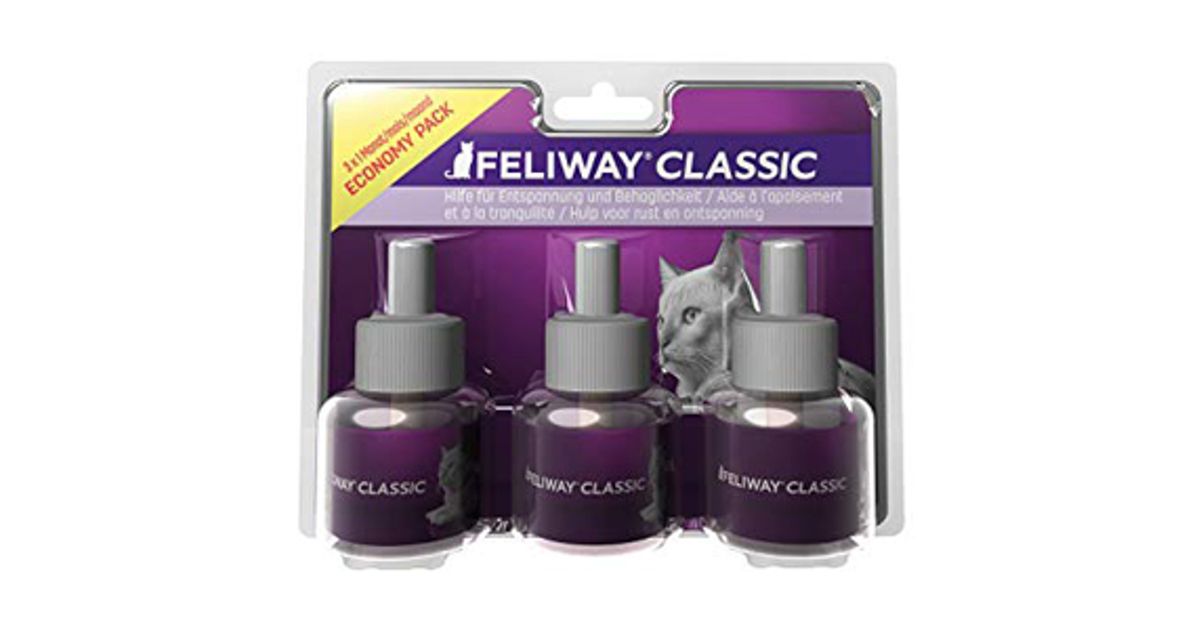 Feliway Diffuser 30 Day Refill Pack of 3