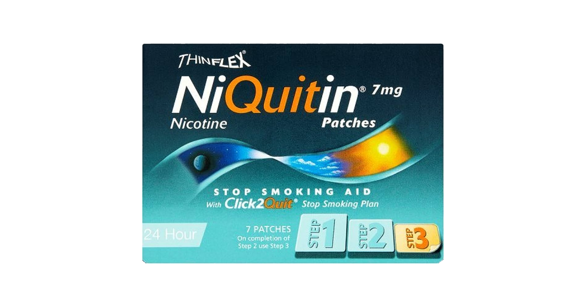 Niquitin 7mg Patches Original Pack of 7
