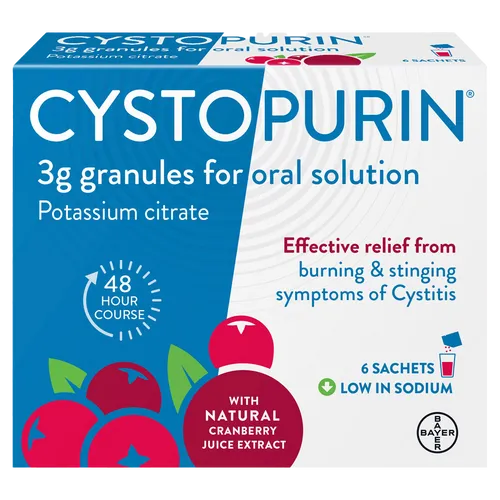 Care Cystitis Relief 4g Sachets Pack of 6