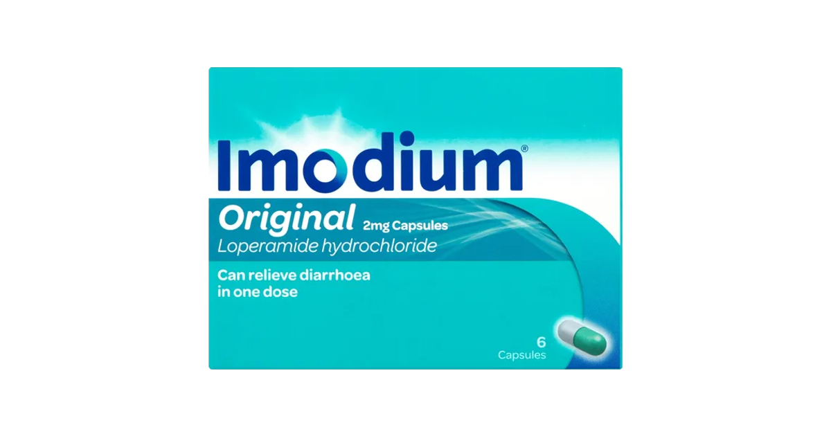 Imodium Capsules Pack of 6