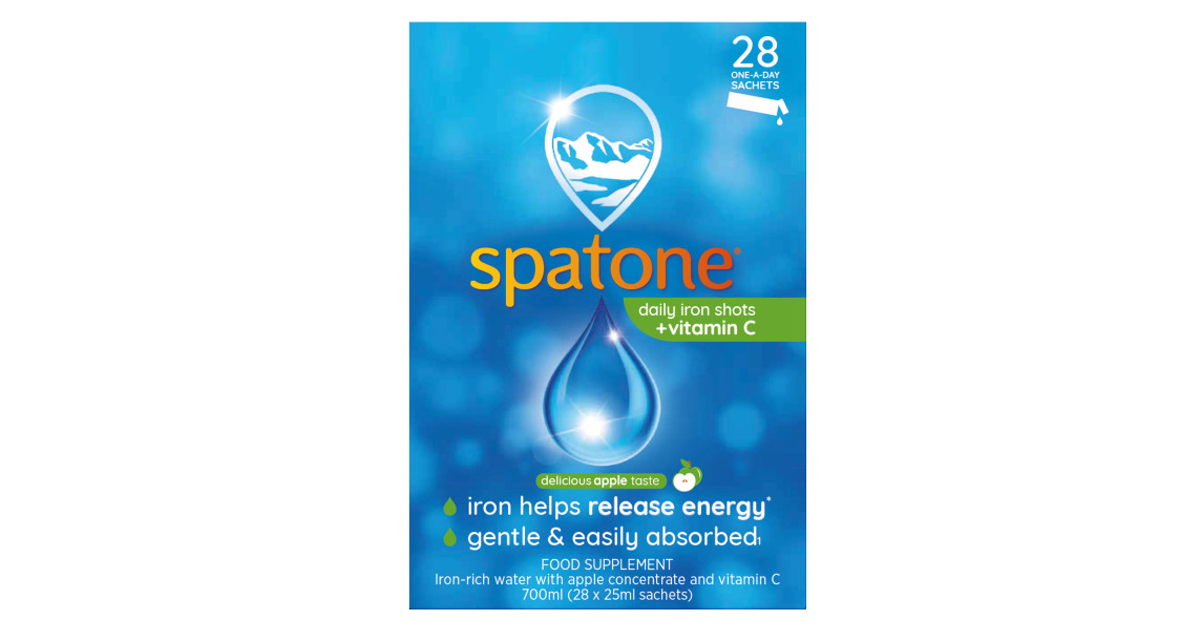 Spatone Apple Liquid Supplement with Vitamin C Sachets Pack of 28