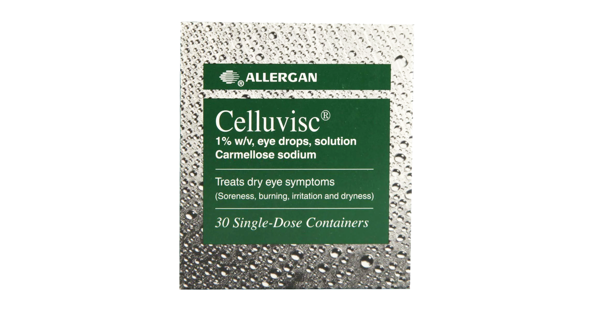 Celluvisc Dry Eye Preparation 1% (0.4ml) Pack of 30