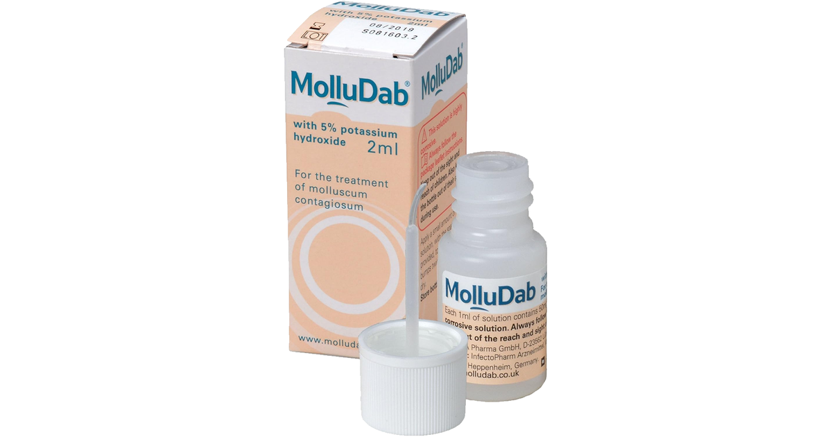 Buy Molludab Solution 5% 2ml for Molluscum Contagiosum
