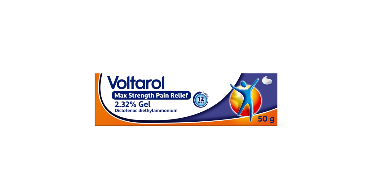 Voltarol Max Strength Pain Relief Gel 50g