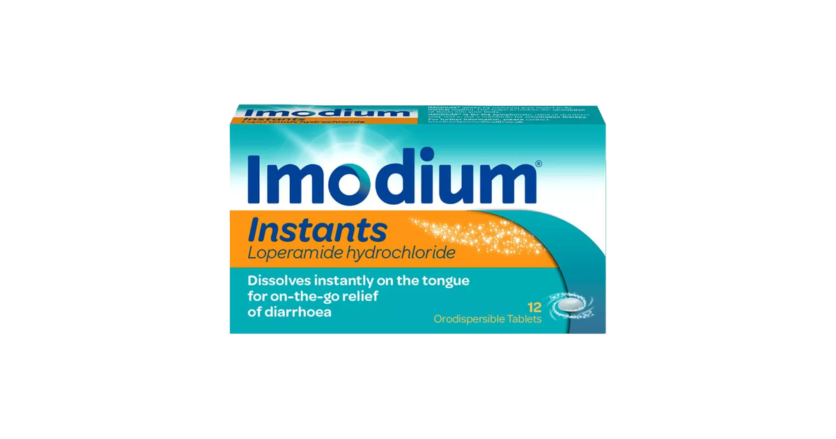Imodium Instants 12 Pack: Fast Diarrhoea Relief - Weldricks