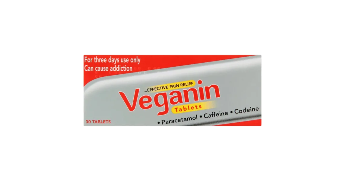 Veganin Tablets Pack of 30