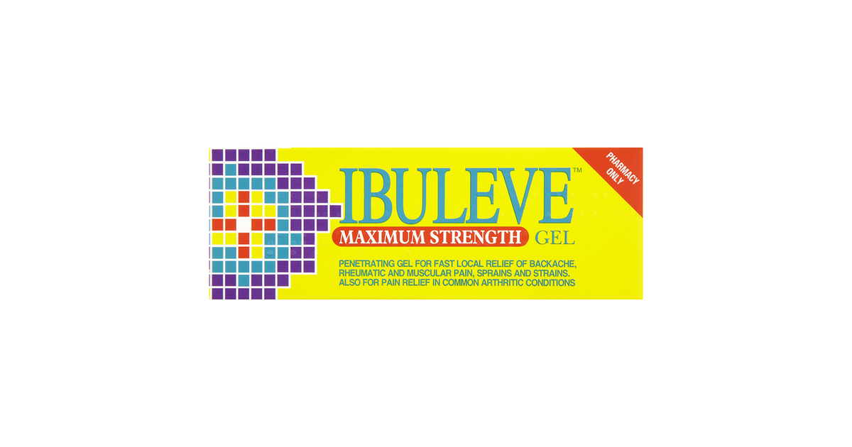 Ibuleve Maximum Strength Gel 50g | Targeted Relief