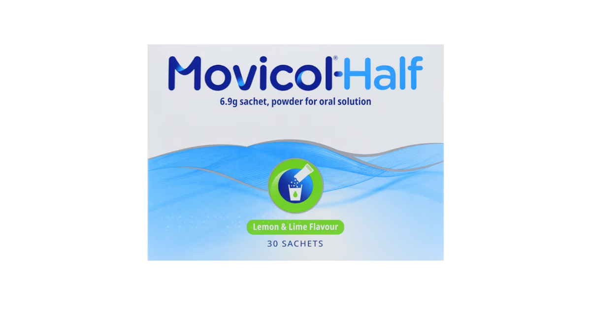 Movicol-Half Powder Sachets Pack of 30