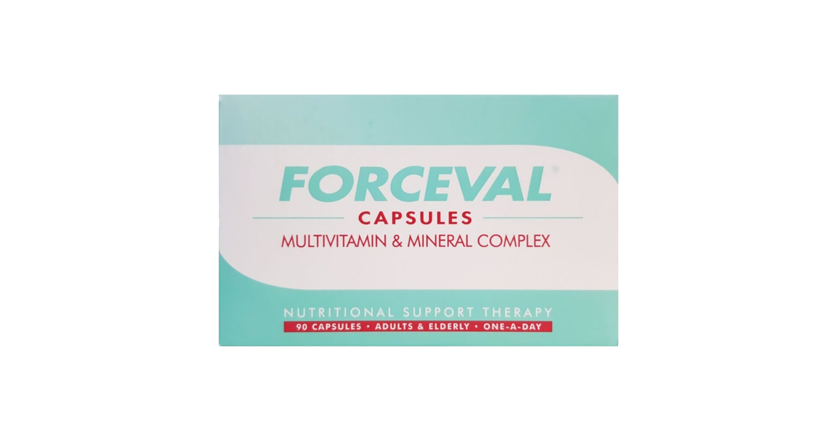 Forceval Capsules 90: Daily Multivitamin & Mineral Support | Weldricks