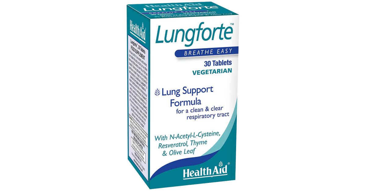 HealthAid LungForte Tablets Pack of 30