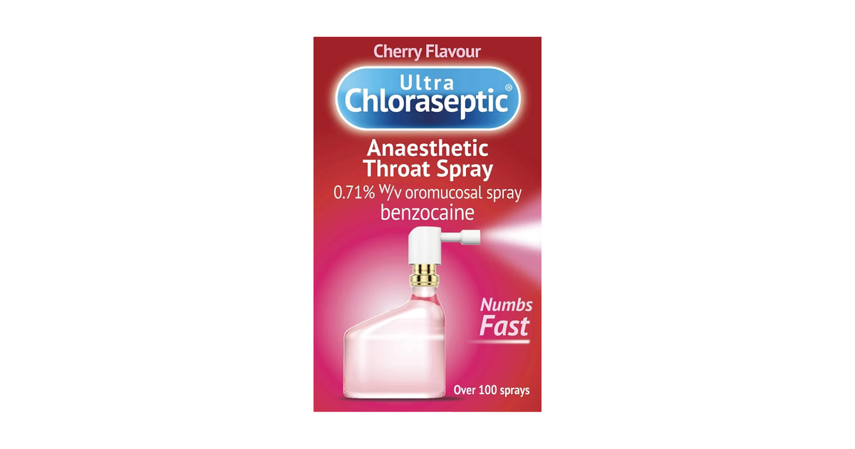 Ultra Chloraseptic Cherry Throat Spray | Fast Relief