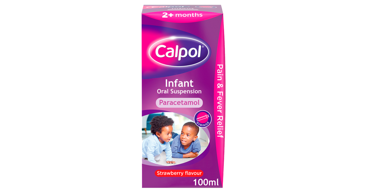 Calpol Infant Suspension, Paracetamol Medication, For 2+ Months ...