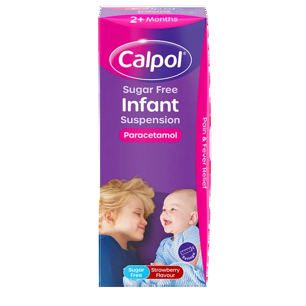 Calpol Infant 120mg/5ml Sugar Free Suspension 200ml